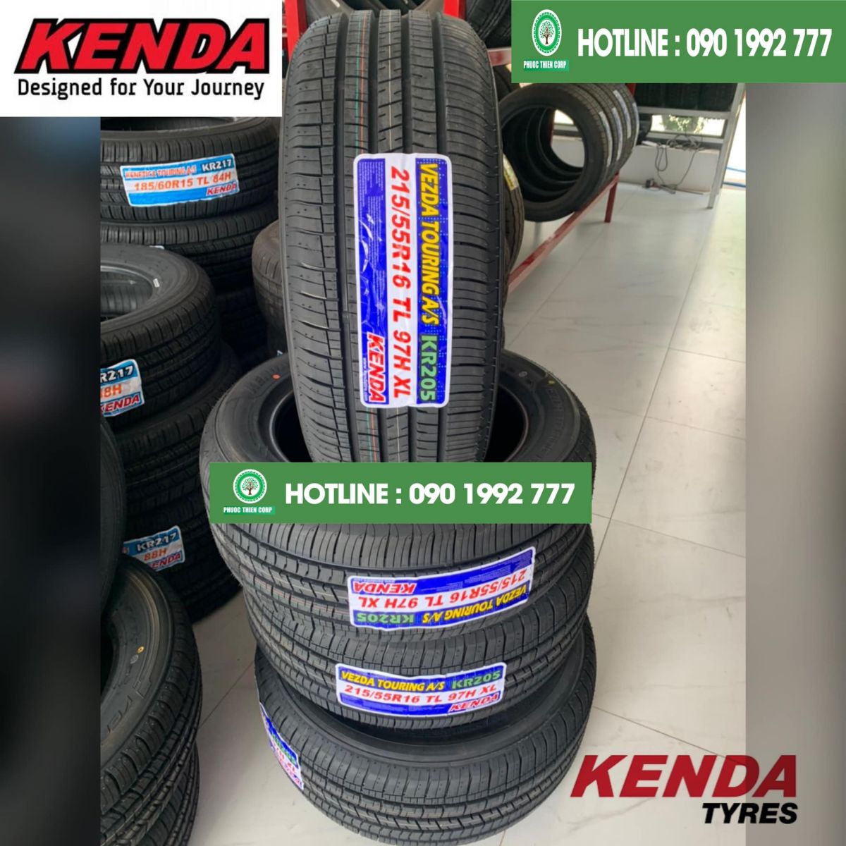 Review : Thay lốp 215/55R16 Kenda KR205 cho Honda Civic